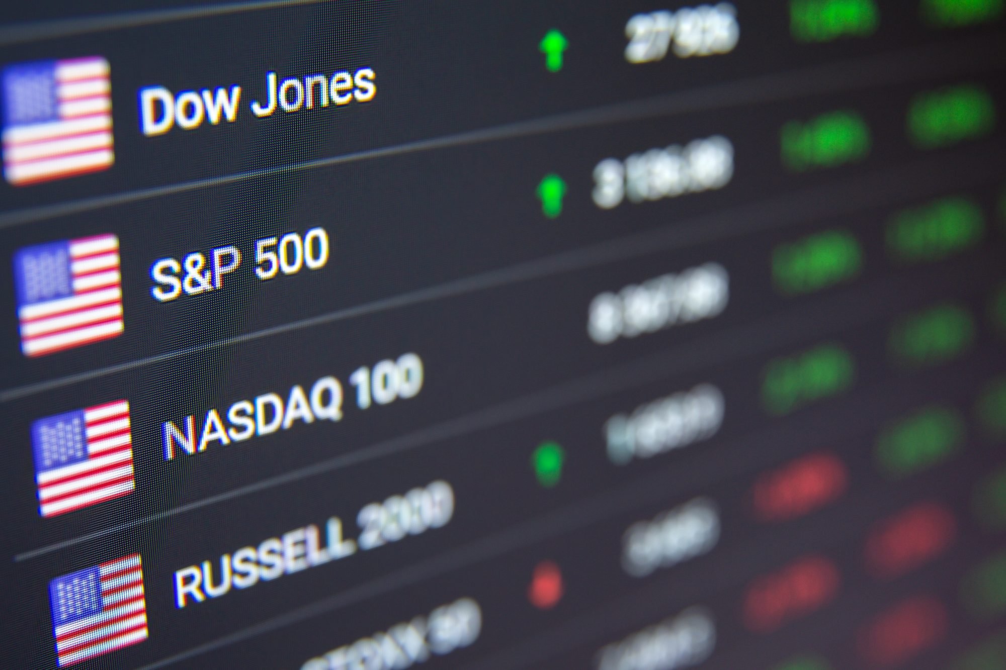 A reversal of fortunes for US banks and technology stocks